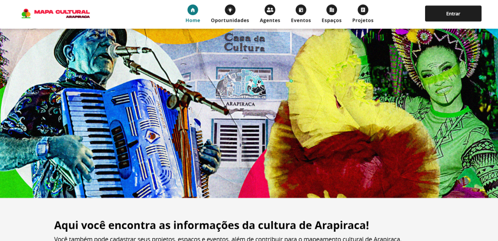 ARAPIRACA - Arapiraca Lança Mapa da Cultura: Plataforma Digital Conecta ...